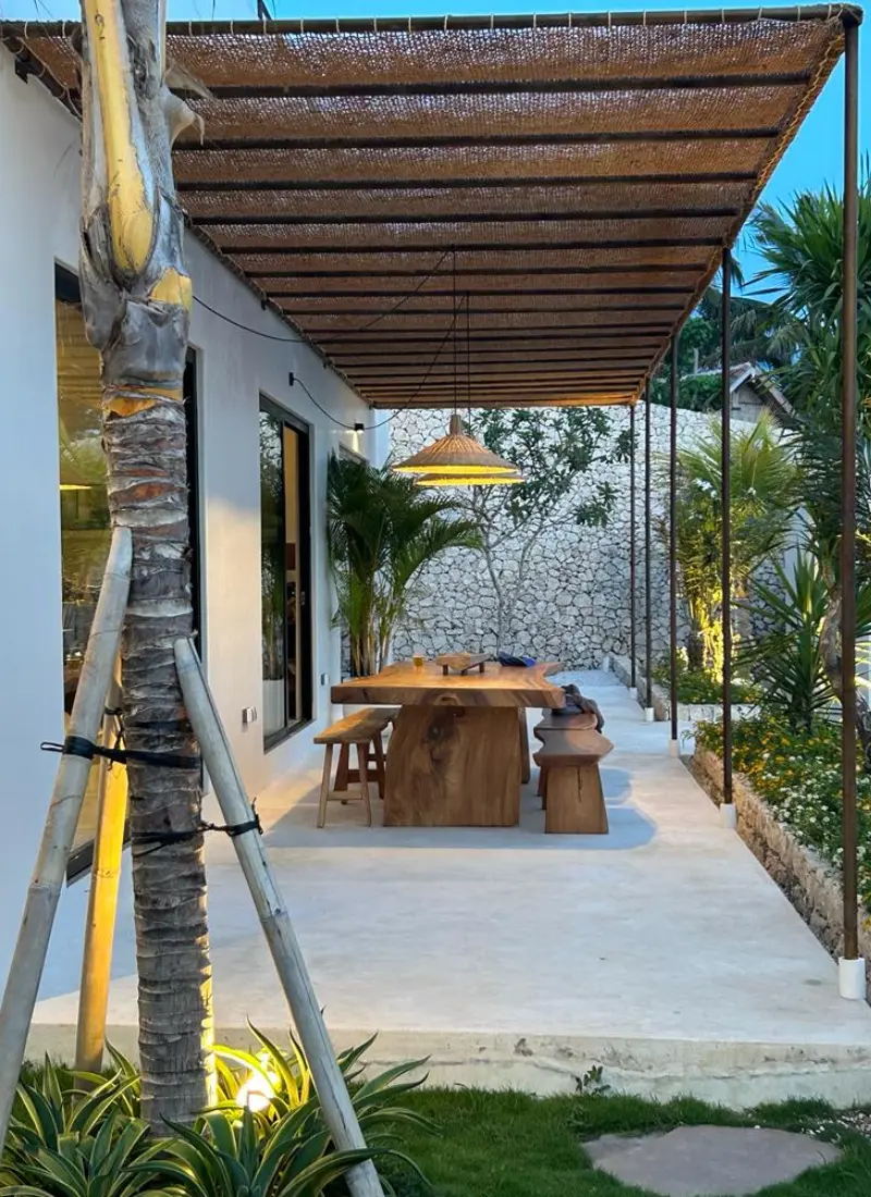 Harnessing Nature with Coconut Fiber Sun Shade Sail